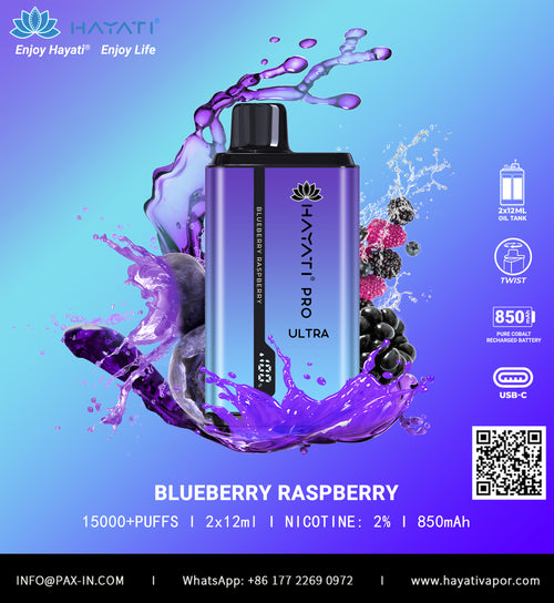 Enjoy Vaping with Hayati Pro Ultra 15,000 Puffs - Eazyvapes