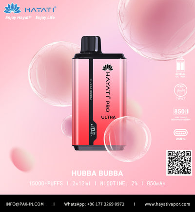 Enjoy Vaping with Hayati Pro Ultra 15,000 Puffs - Eazyvapes