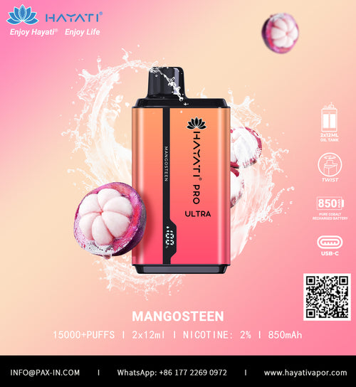 Enjoy Vaping with Hayati Pro Ultra 15,000 Puffs - Eazyvapes