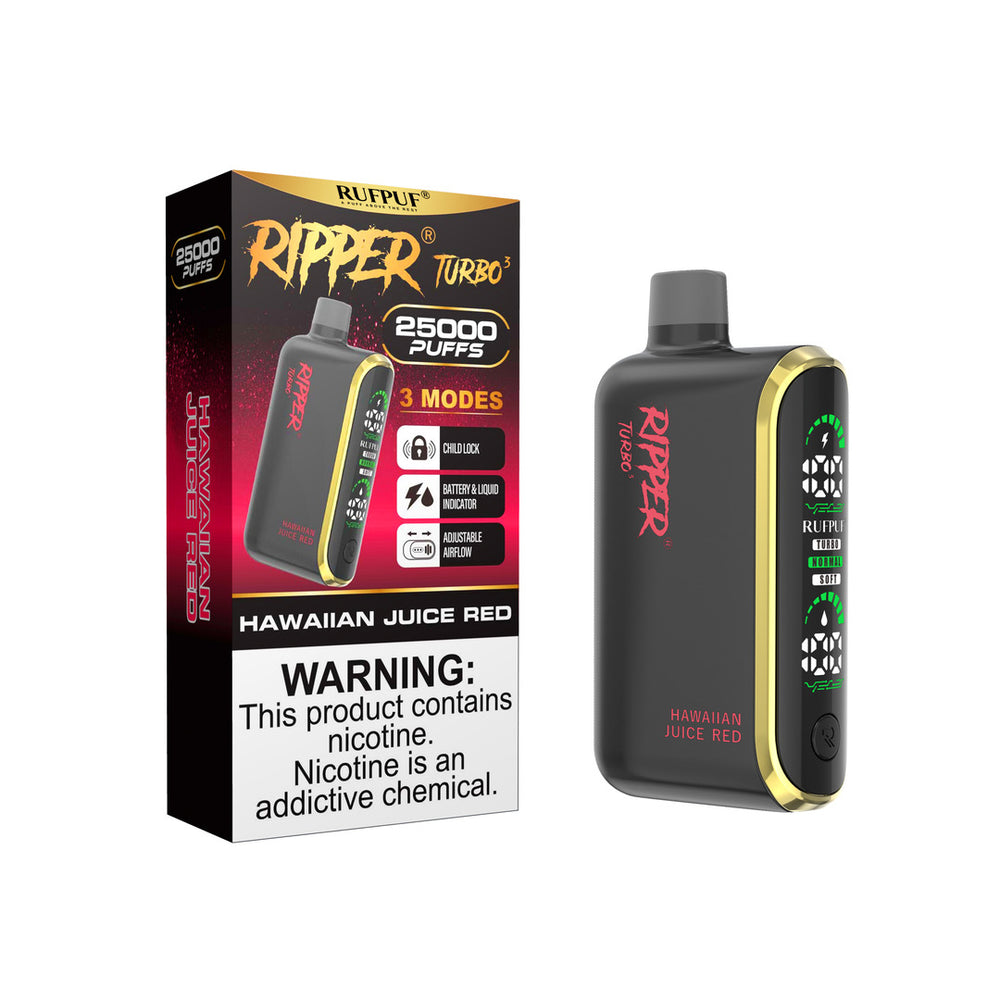 Ripper Turbo 25K Disposable Vape | £9.99 | Eazy Vapes