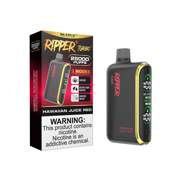Ripper Turbo 25K Disposable Vape | £9.99 | Eazy Vapes