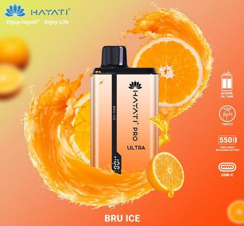 Hayati Pro Ultra 15000+ Puffs Disposable Vape | Eazy Vapes